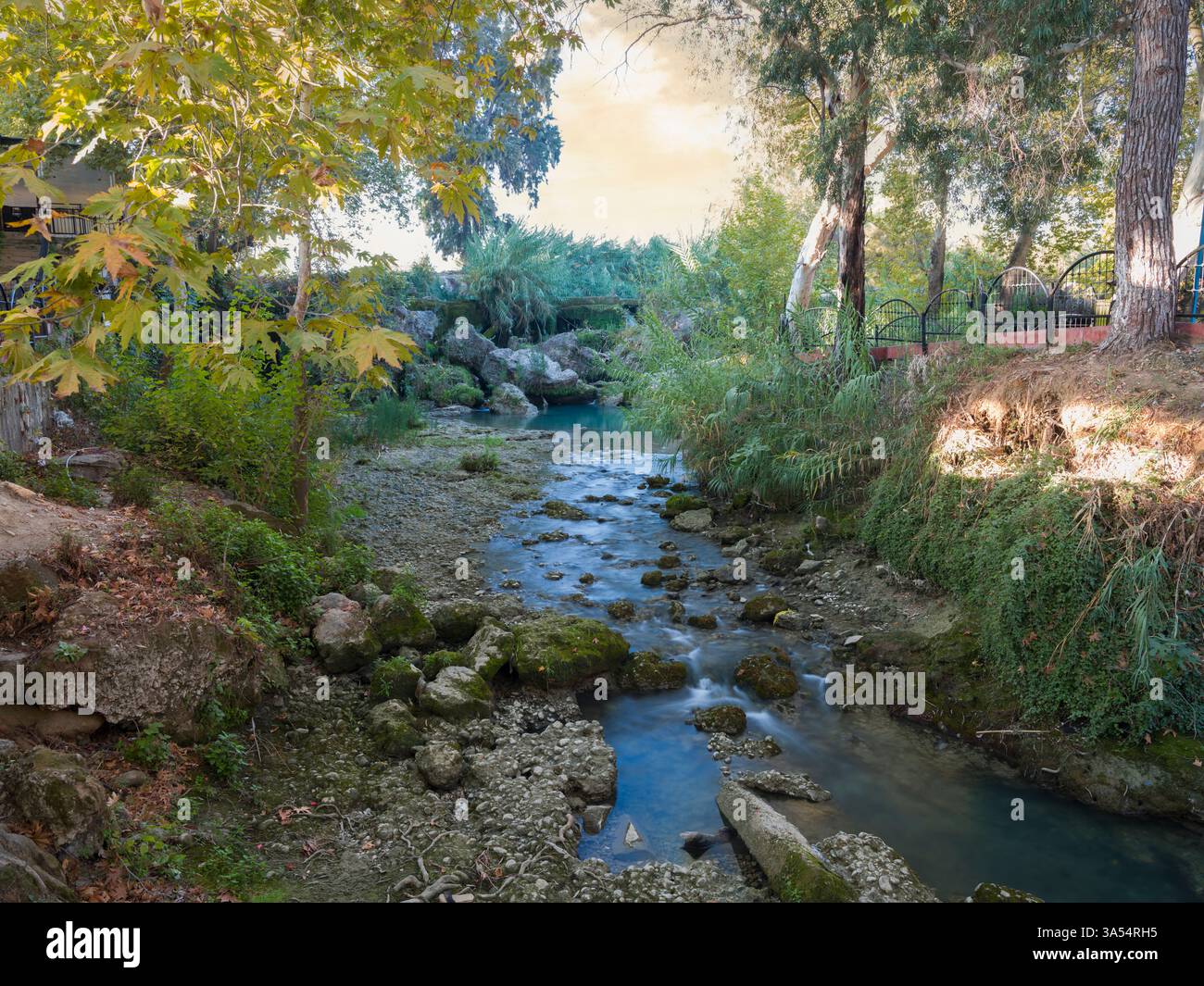 Tarsus waterfall and public park. Natural beauties of Turkey. Tarsus ...