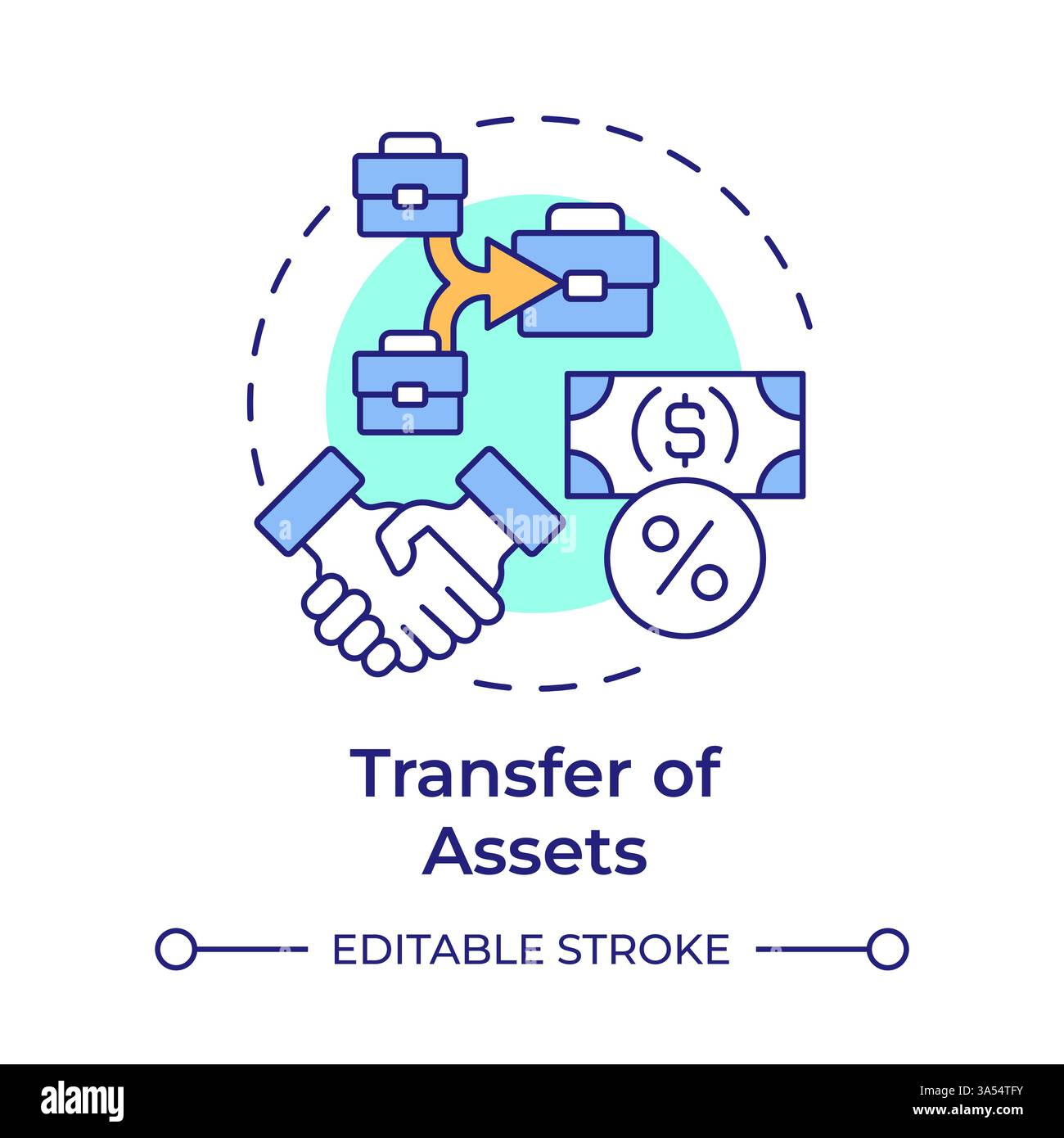 Mergers and acquisitions concept Stock Vector Images - Alamy