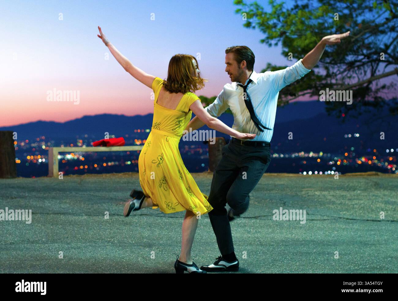 La La Land Ryan Gosling & Emma Stone Stock Photo - Alamy