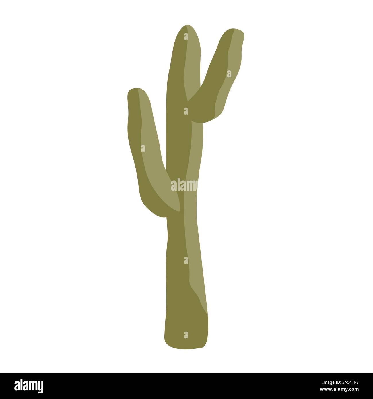 Stylish Saguaro cactus icon. Large Saguaro isolated graphic. Vector ...