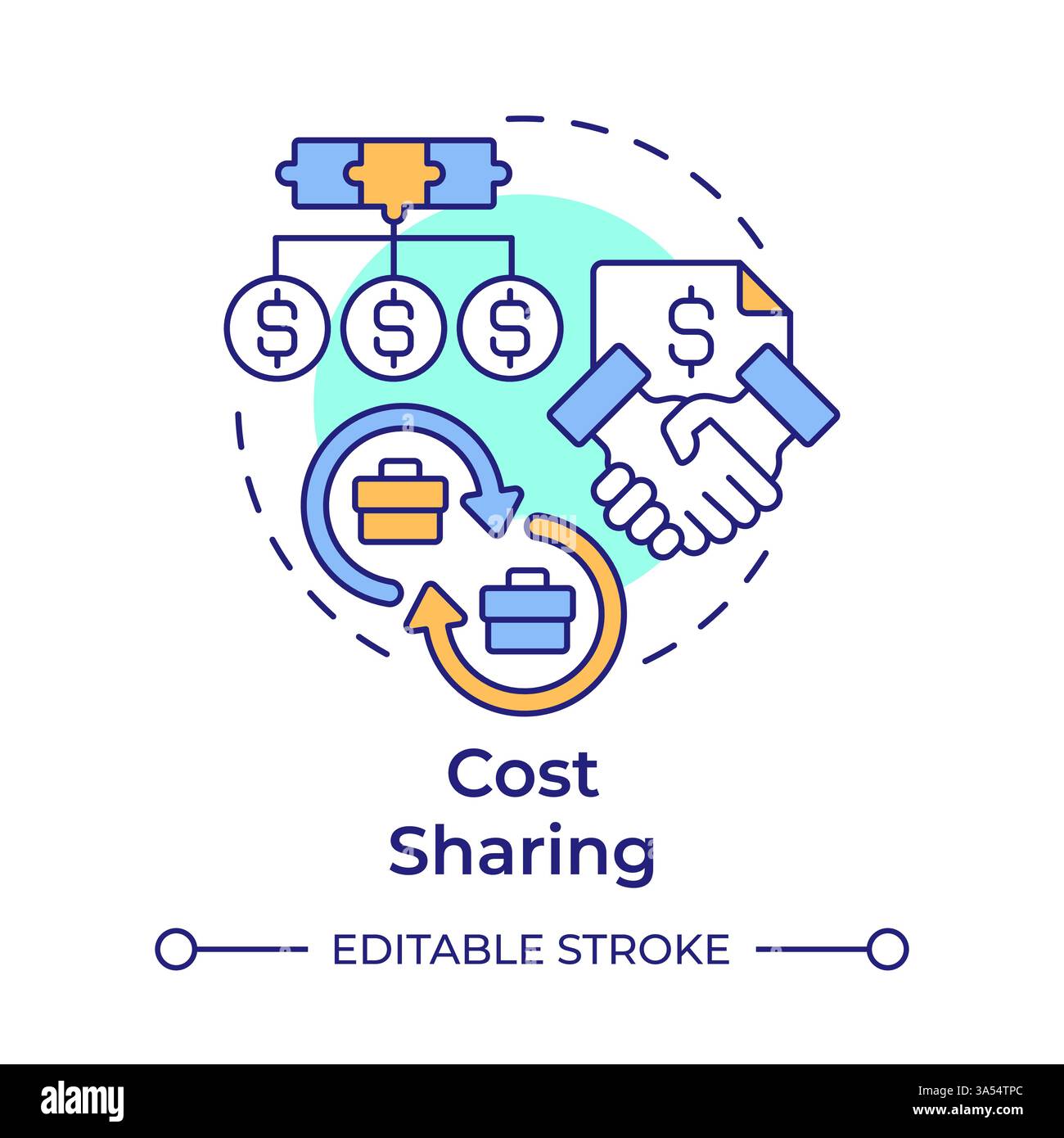 Cost sharing Cut Out Stock Images & Pictures - Alamy