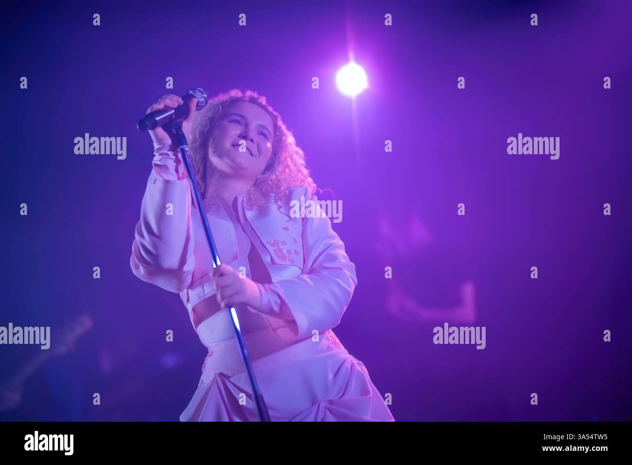 Bergen, Norway. 20th, March 2025. The Norwegian singer and songwriter ...