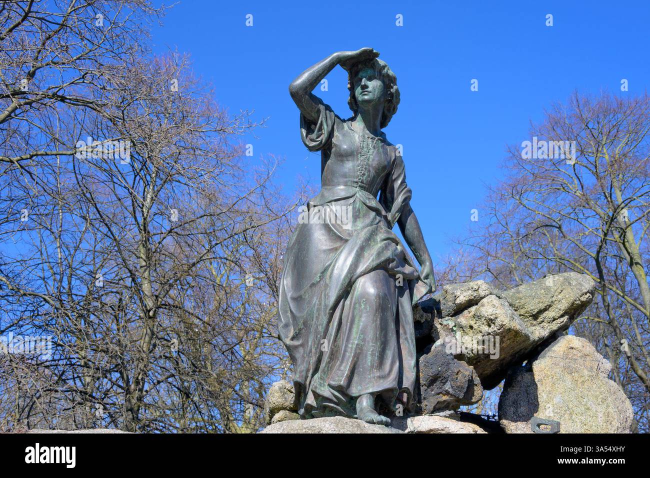 London, UK. The Matilda Fountain (Joseph Durham: 1878) at Gloucester ...