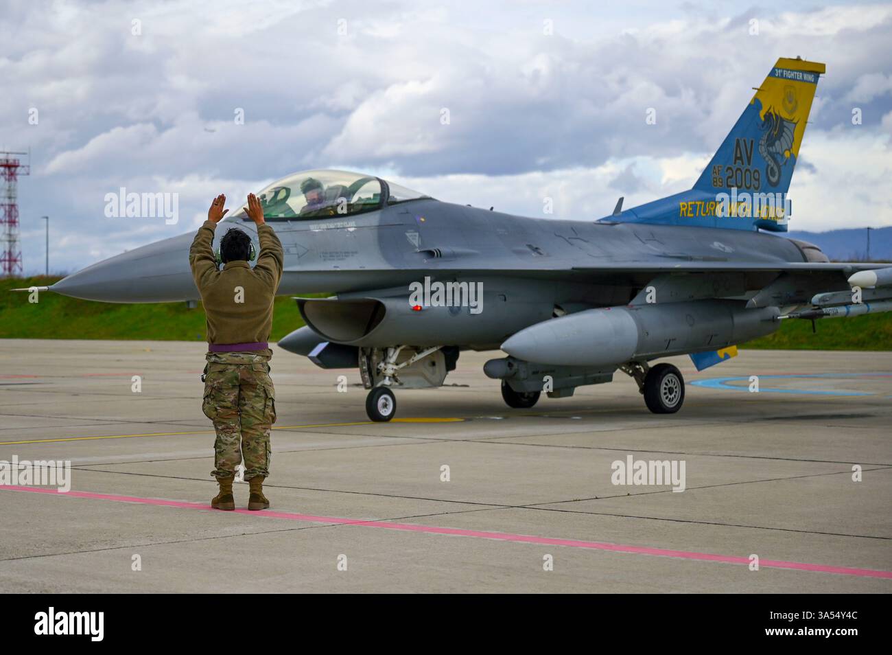 U.S. Air Force Senior Airman Hugo Cruz-Martinez, 510th Fighter ...