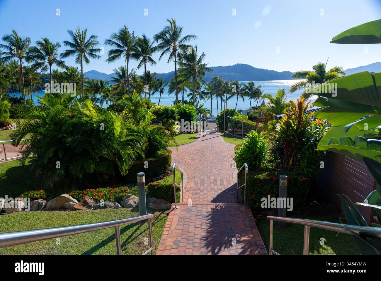 A beautiful day at Hamilton island, Queensland, Australia Stock Photo ...