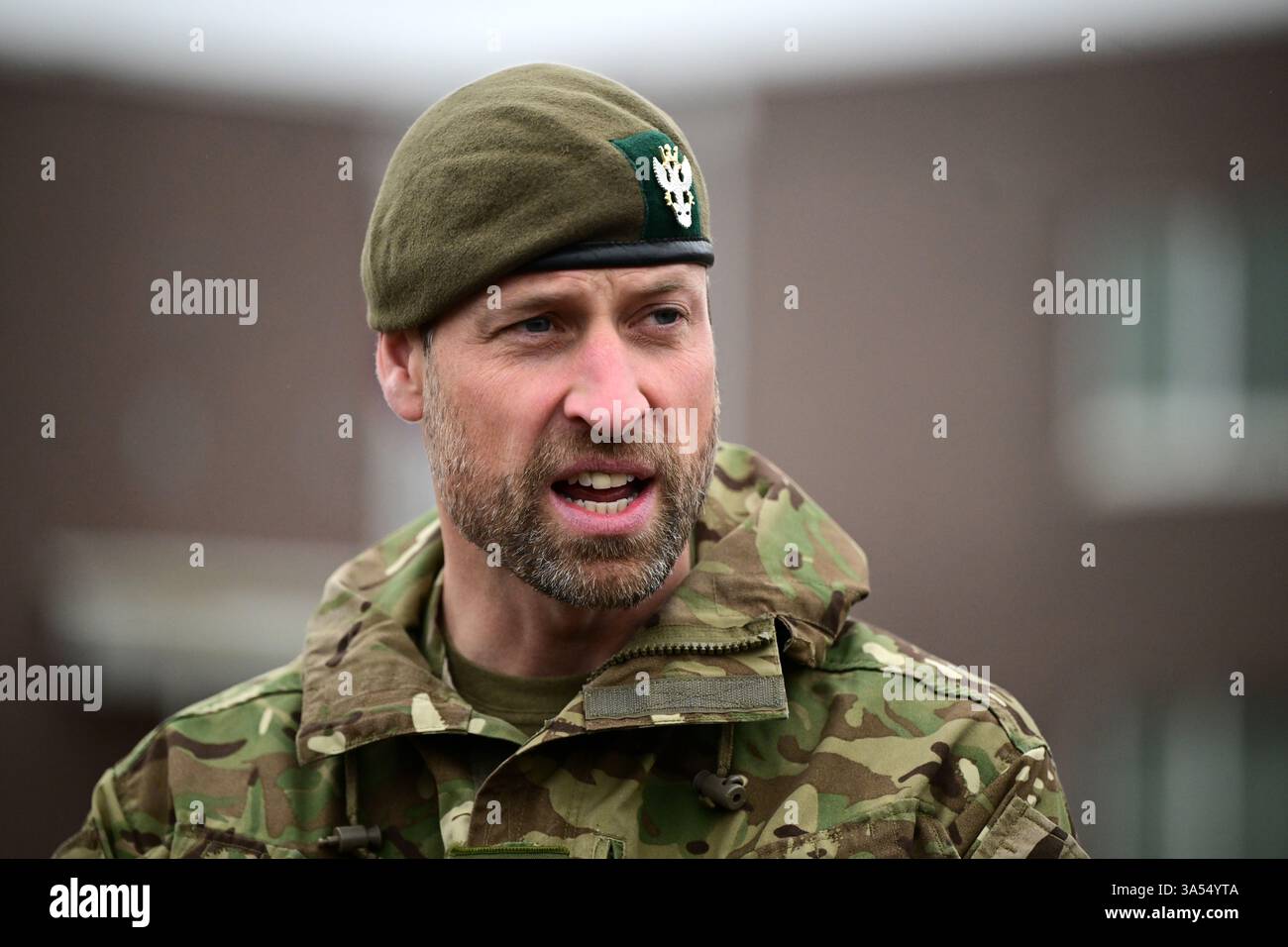 The Prince of Wales meet Estonian troops at Tapa Camp and thank them ...