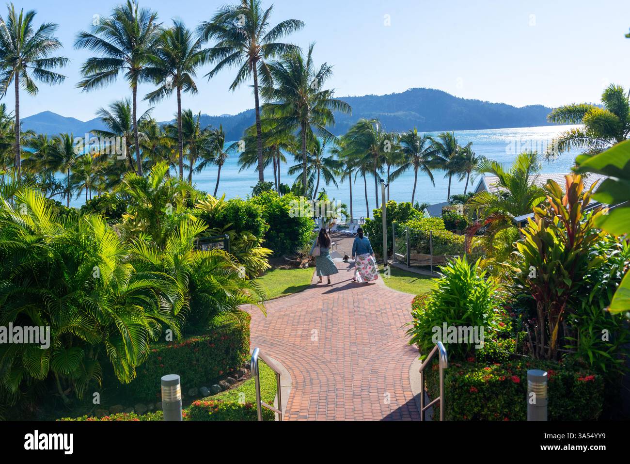A beautiful day at Hamilton island, Queensland, Australia Stock Photo ...
