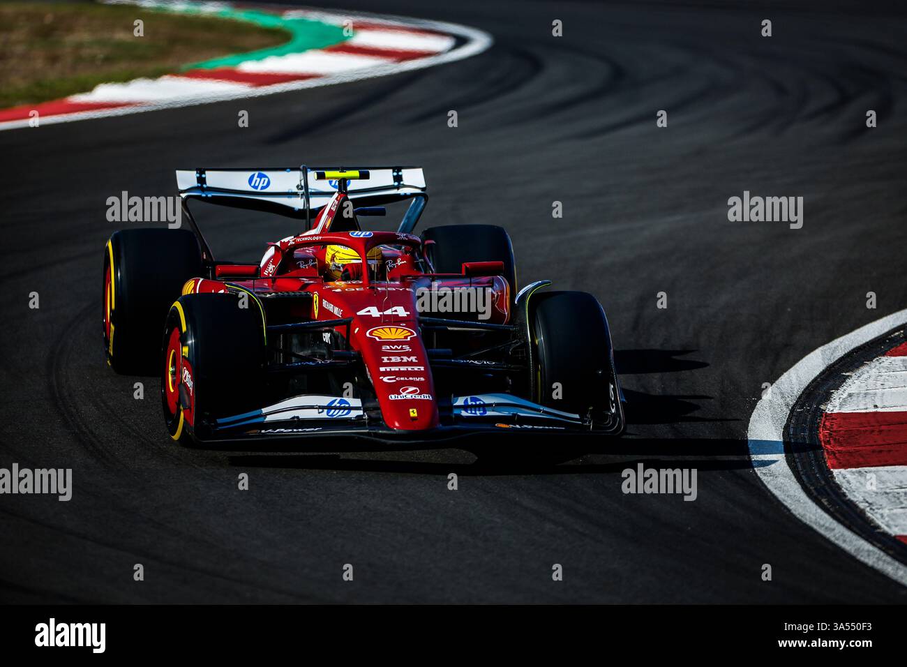 44 HAMILTON Lewis (gbr), Scuderia Ferrari SF-25, action during the Formula 1 Heineken Chinese ...