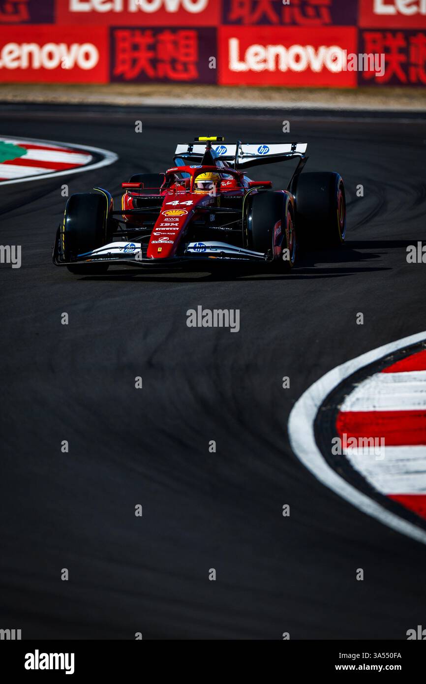44 HAMILTON Lewis (gbr), Scuderia Ferrari SF-25, action during the Formula 1 Heineken Chinese ...
