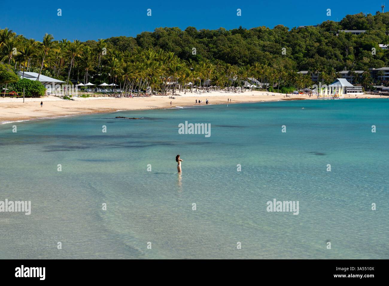 A beautiful day at Hamilton island, Queensland, Australia Stock Photo ...