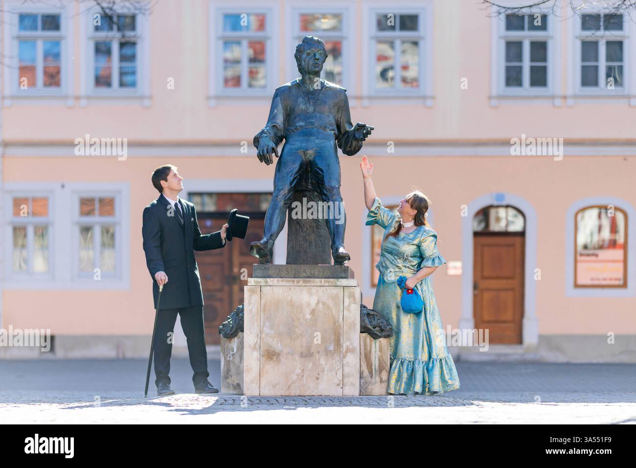 Johann Sebastian Bach Evelyn Günther als Maria Barbara Bach und Thomas ...