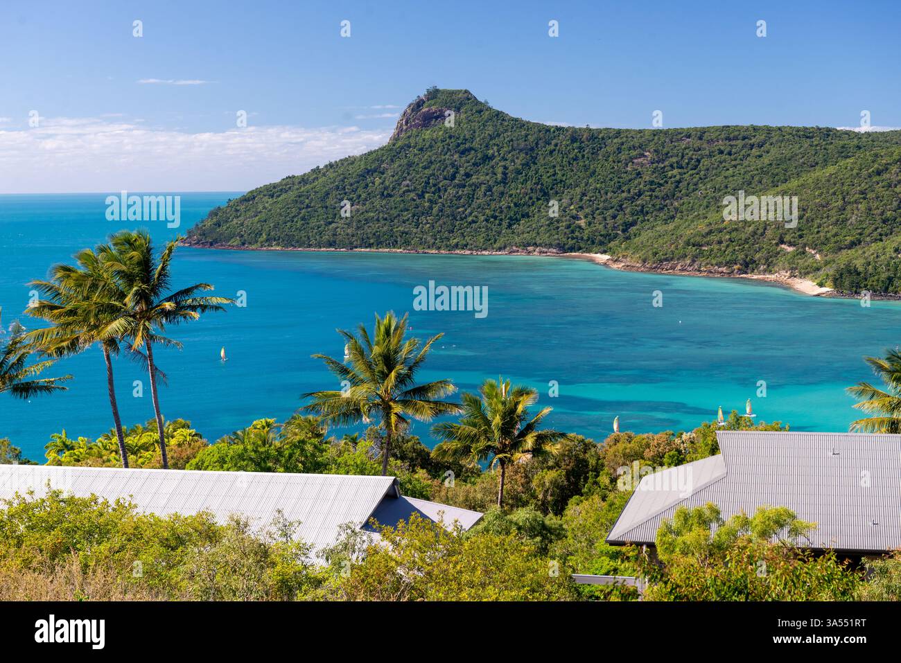 A beautiful day at Hamilton island, Queensland, Australia Stock Photo ...