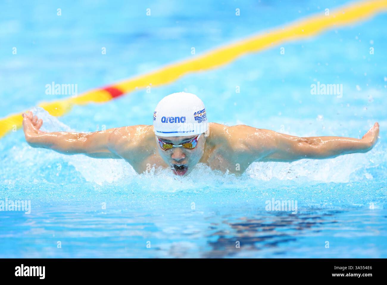 Tokyo Aquatics Centre, Tokyo, Japan. 21st Mar, 2025. Genki Terakado ...