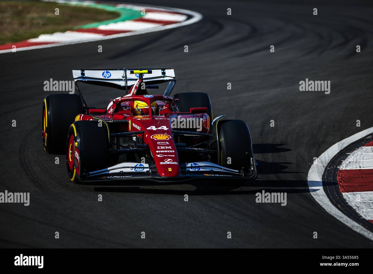 44 HAMILTON Lewis (gbr), Scuderia Ferrari SF-25, action during the Formula 1 Heineken Chinese ...