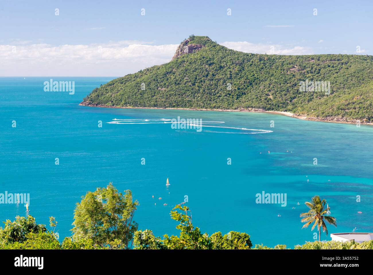 A beautiful day at Hamilton island, Queensland, Australia Stock Photo ...