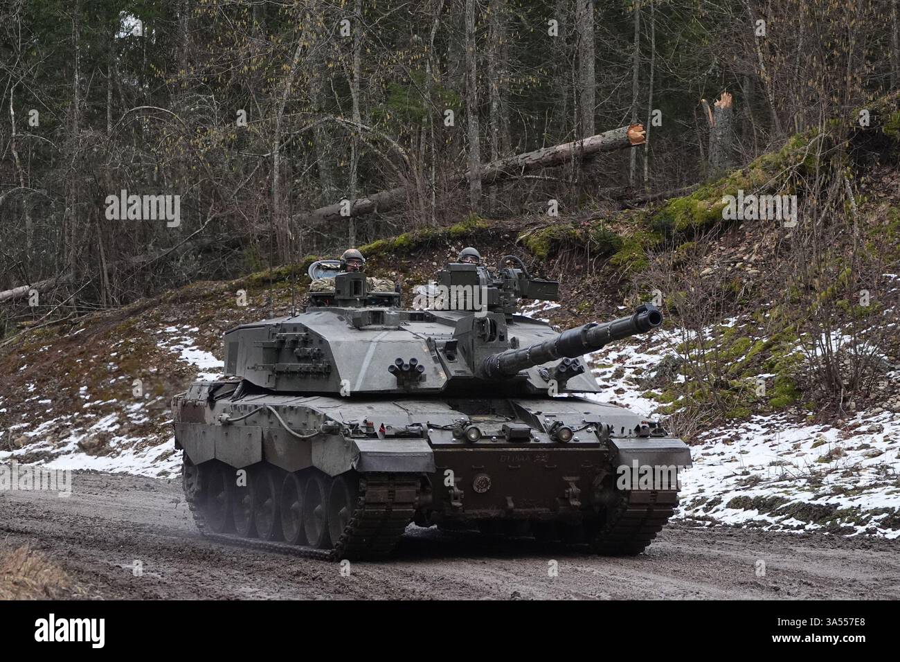 The Prince of Wales (left), Colonel-in-Chief, Mercian Regiment in a ...