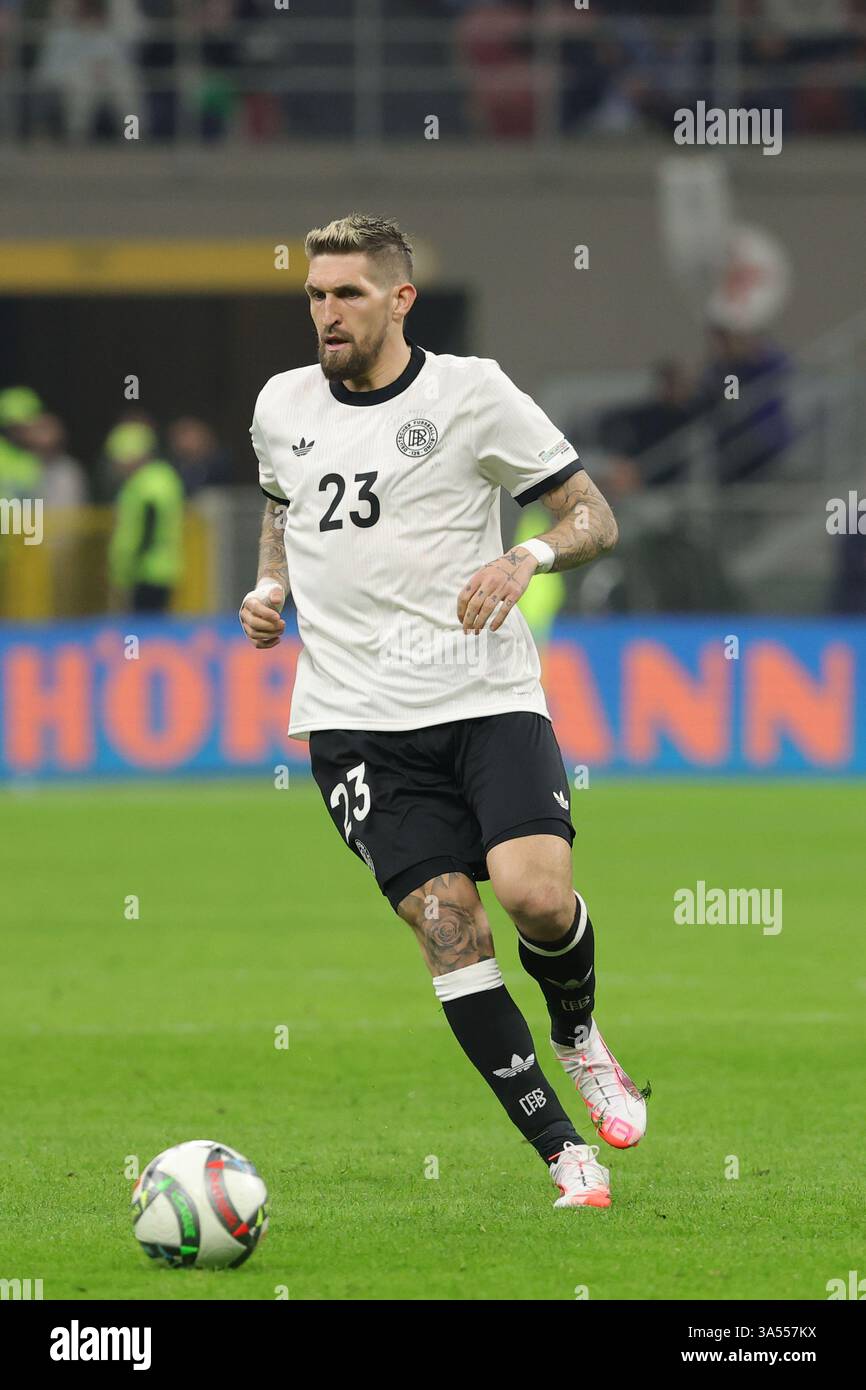 Robert Andrich of Germany seen in action during the Italian Serie A ...