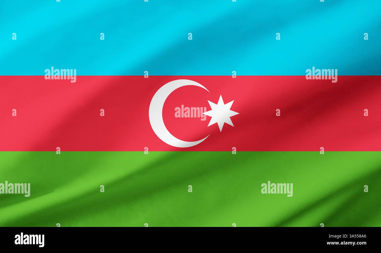 Background detail azerbaijan flag hi-res stock photography and images ...