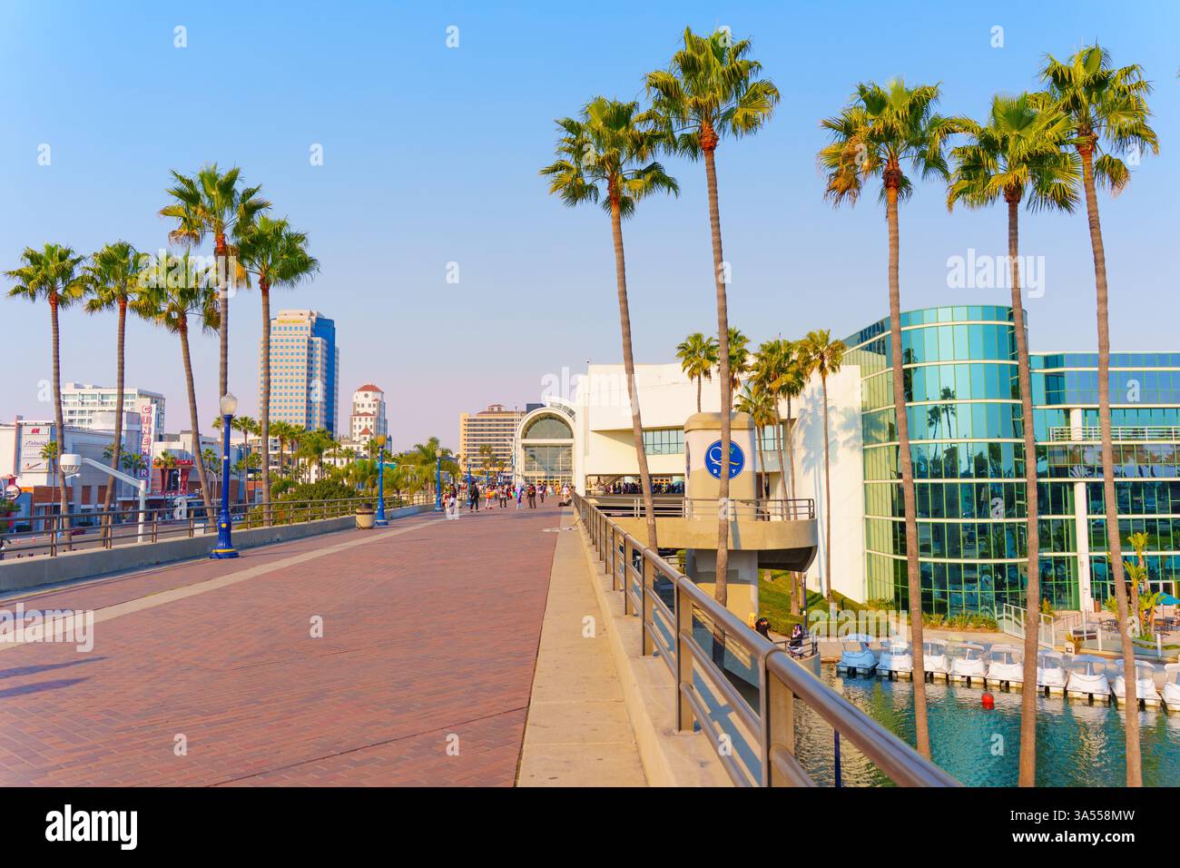 Long Beach, California - January 11, 2025: Hyatt Regency Hotel along ...