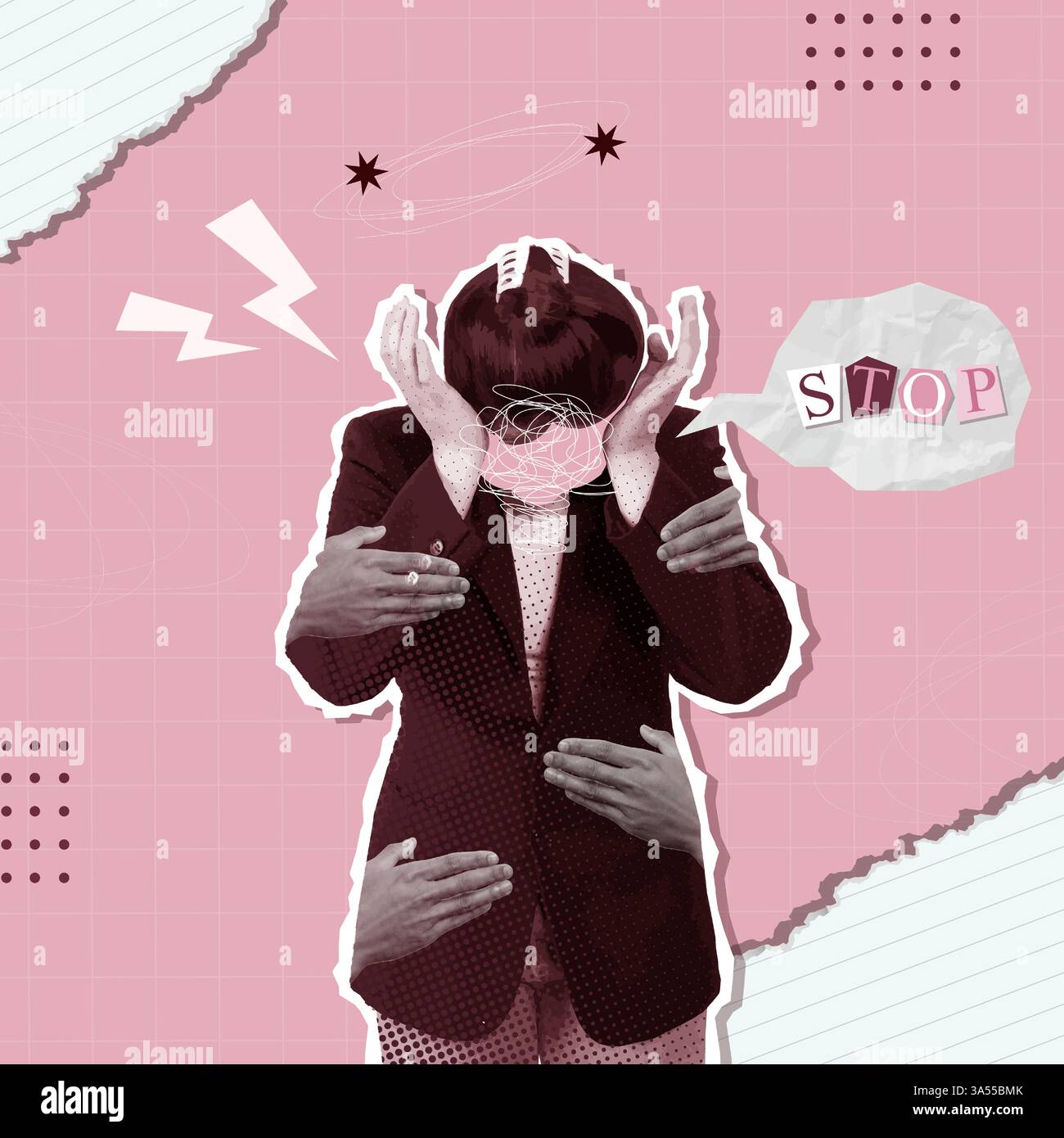 Complex Emotions. Women Voices Illustrated in a Striking Collage ...