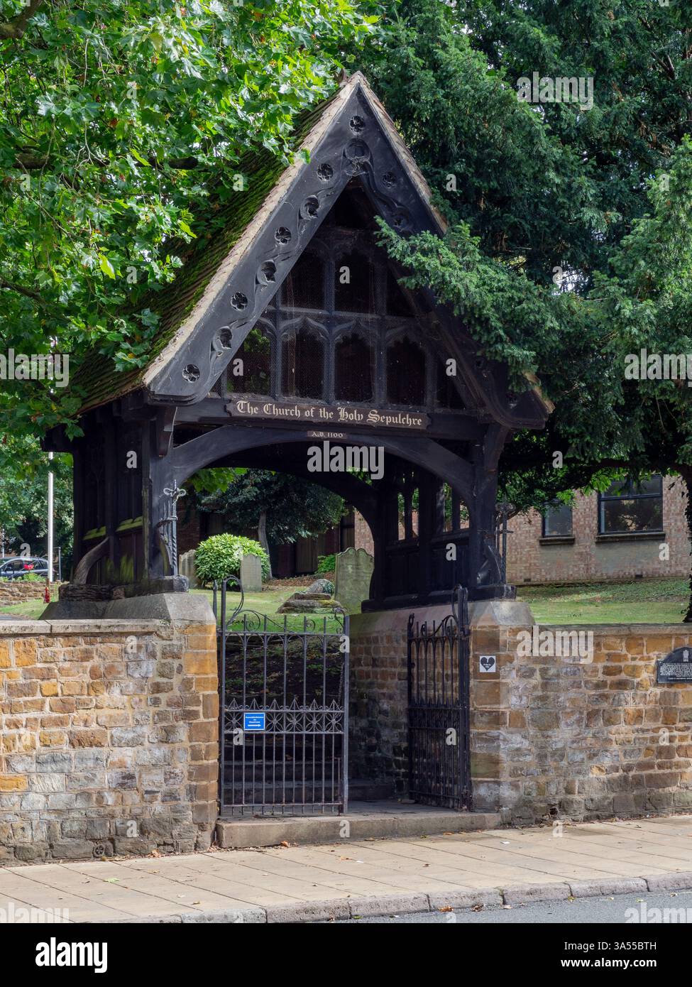 The Church Of The Holy Sepulchre, Northampton, UK; built in 1100 by ...