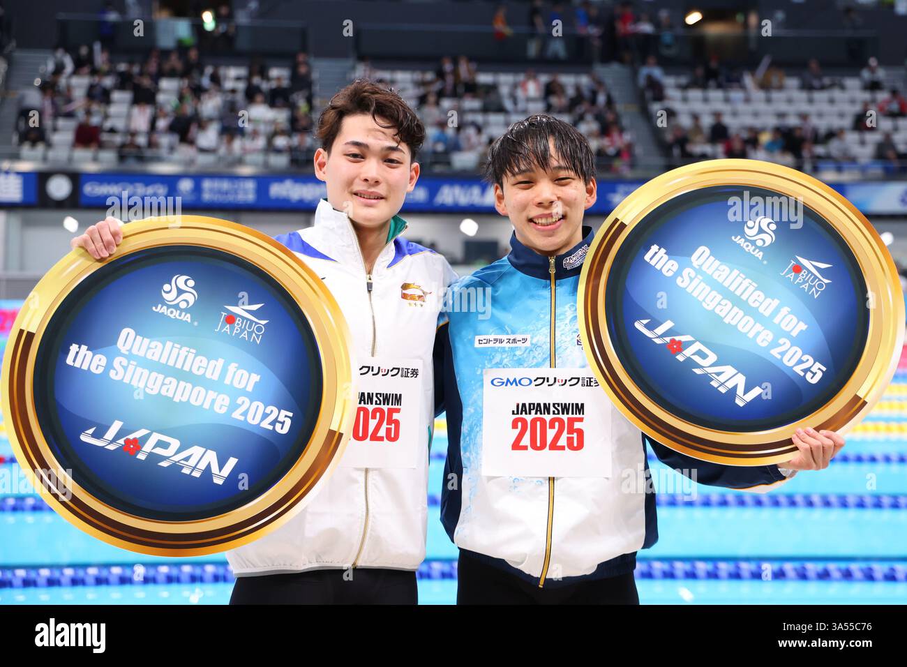 (L-R) So Ogata, Genki Terakado, MARCH 21, 2025 - Swimming : Japan ...