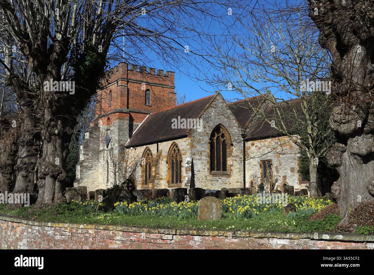 All Saints Church, Harbury, Warwickshire Stock Photo - Alamy