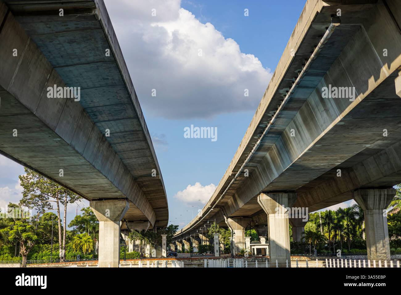 Queen Sirikit Park, Nonthaburi, Thailand, A Public Park Under The ...