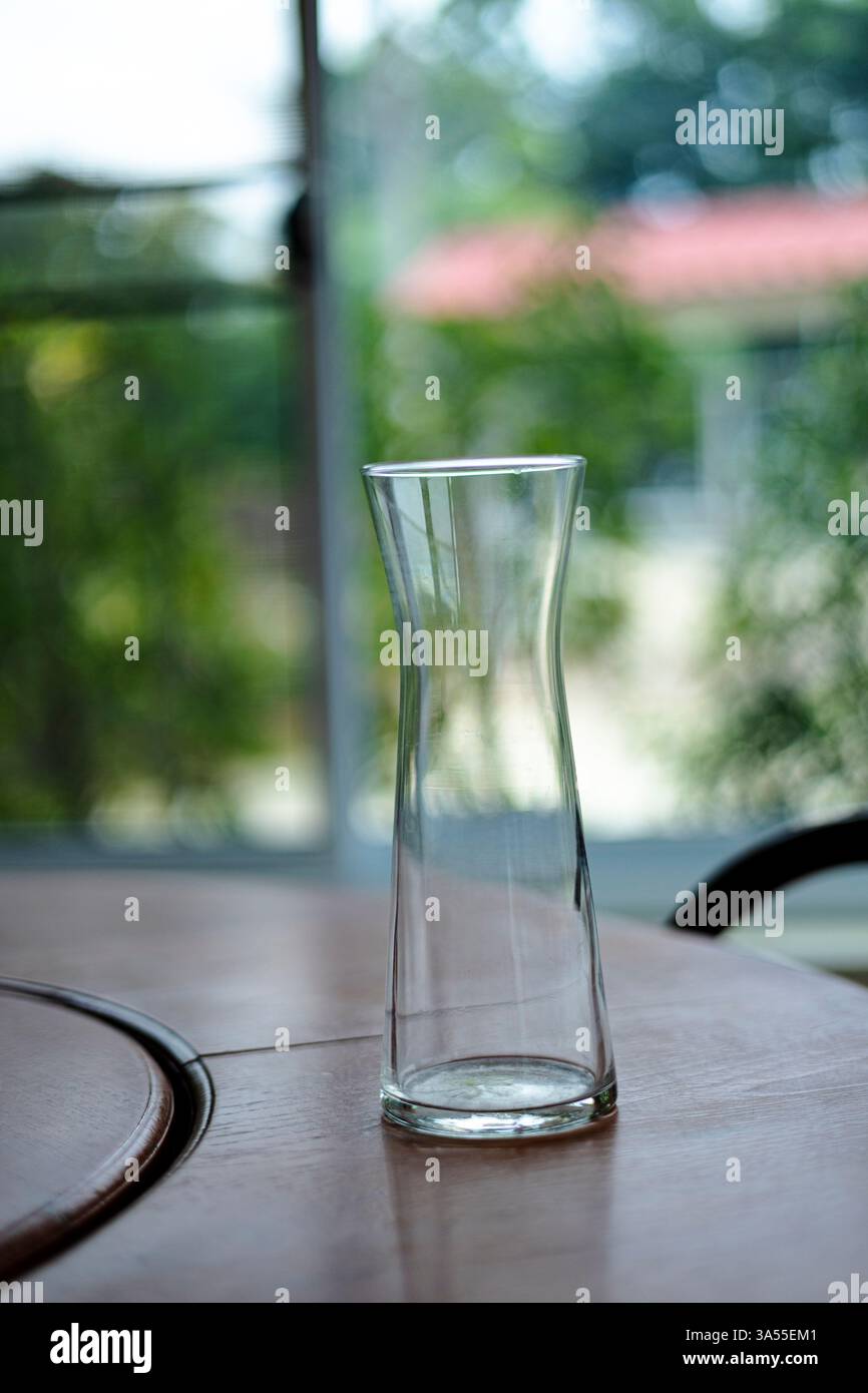 Glass Vase Without Flowers, Background for advertising and wallpaper in ...