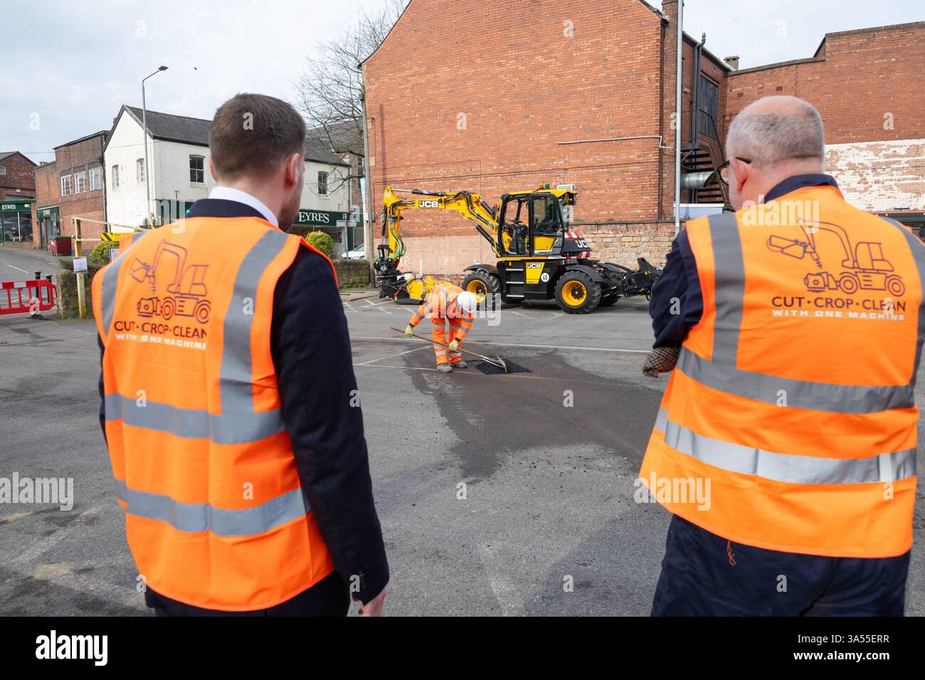 Mansfield town centre, Mansfield, Nottinghamshire, England, UK. 21st ...