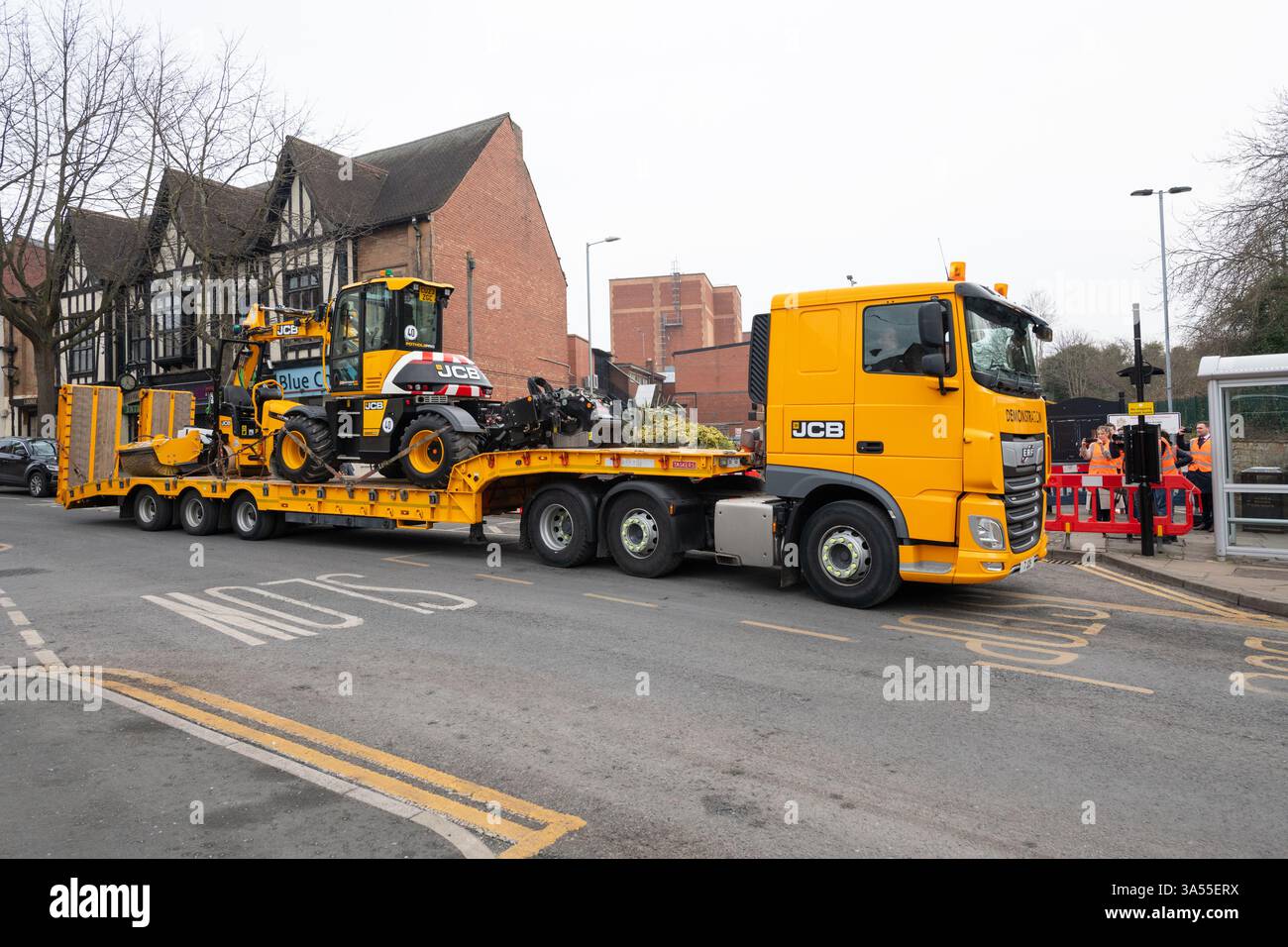 Mansfield town centre, Mansfield, Nottinghamshire, England, UK, 21st ...