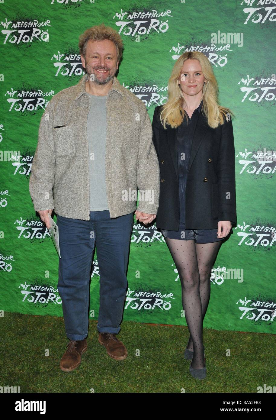 London, UK. 20th Mar, 2025. Michael Sheen and Anna Lundberg at the "My ...