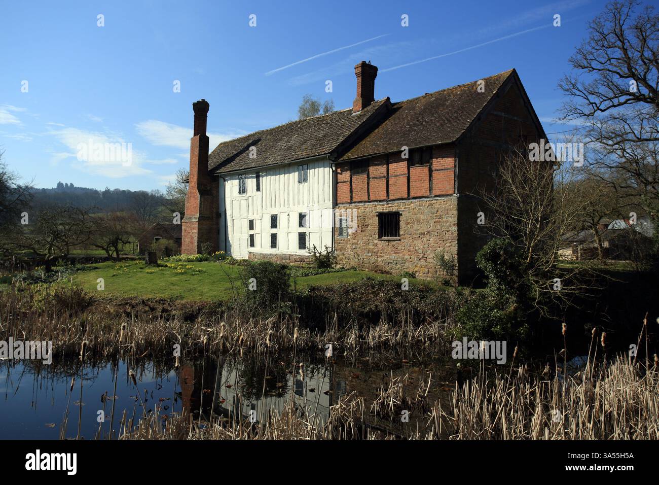 Brockhampton manor house, Bringsty, near Bromyard, herefordshire ...