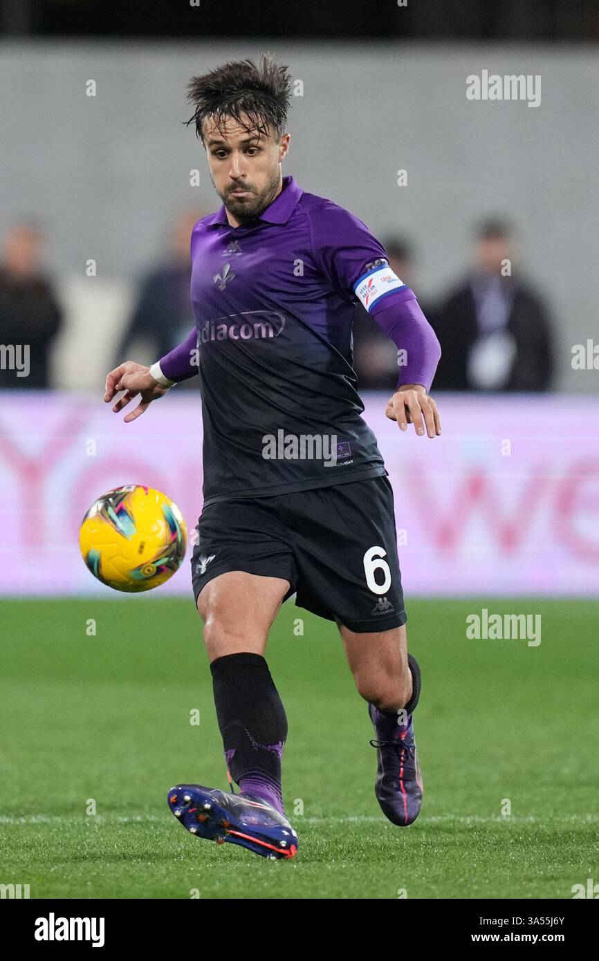Fiorentina's Luca Ranieri during the Serie A EniLive soccer match ...