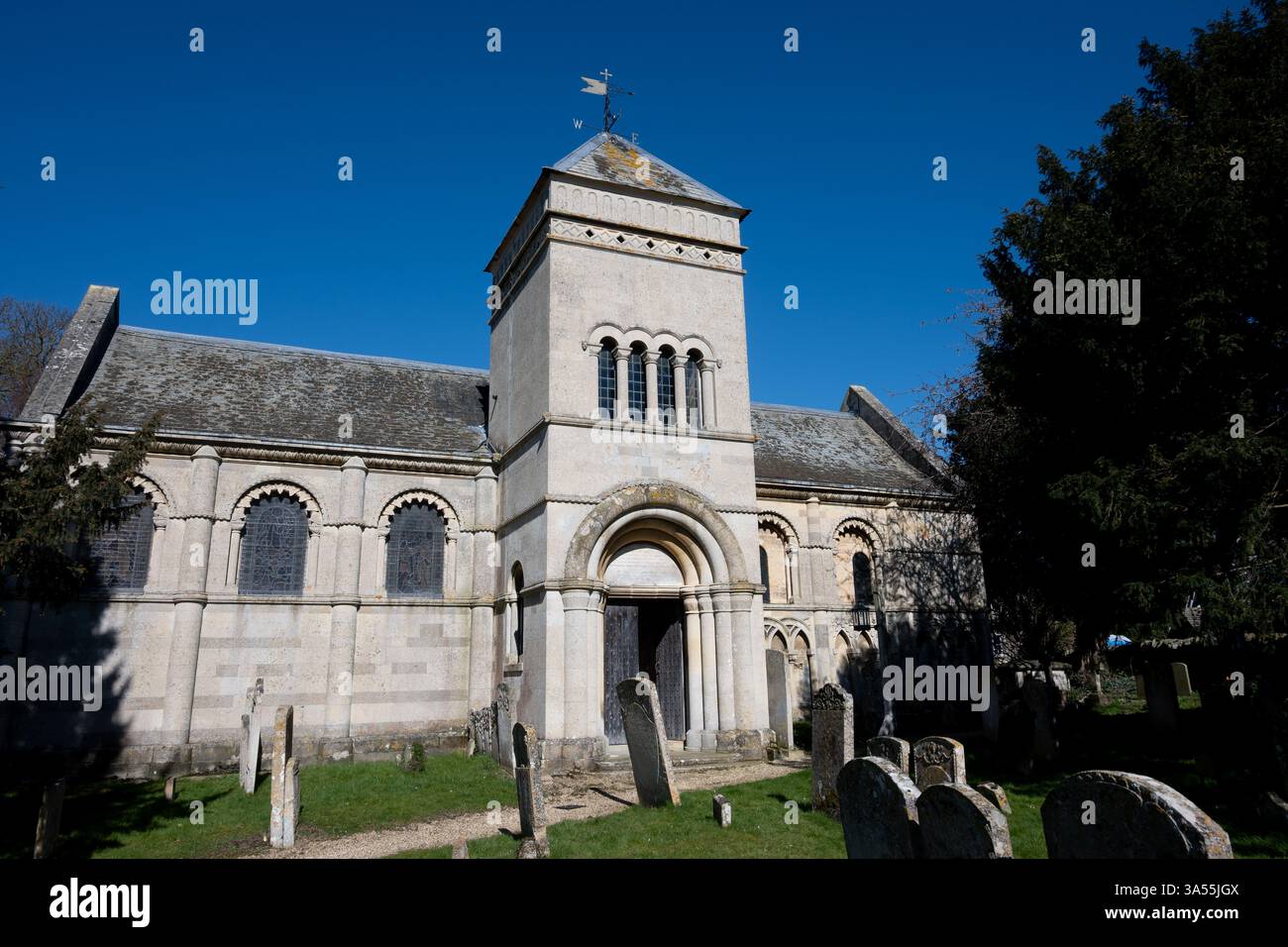St. Peter`s Church, Tickencote, Rutland, England, UK Stock Photo - Alamy