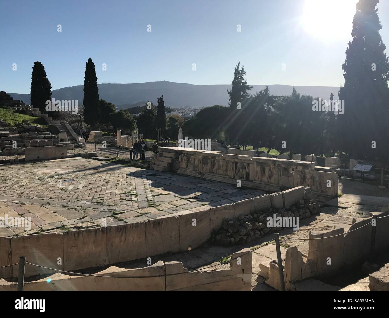 Step back in time—ancient Greek ruins standing proudly under the clear ...