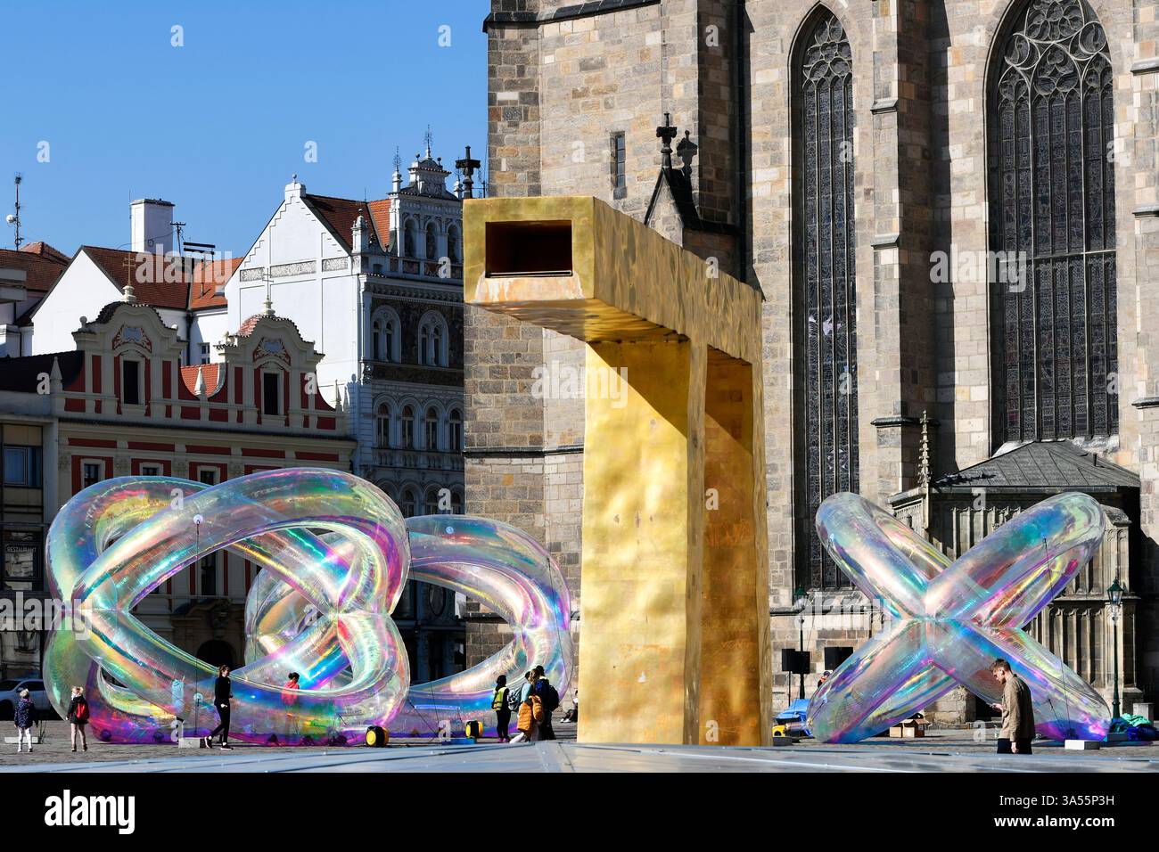 Pilsen, Czech Republic. 20th Mar, 2025. Preparation of BLIK BLIK 2025 ...