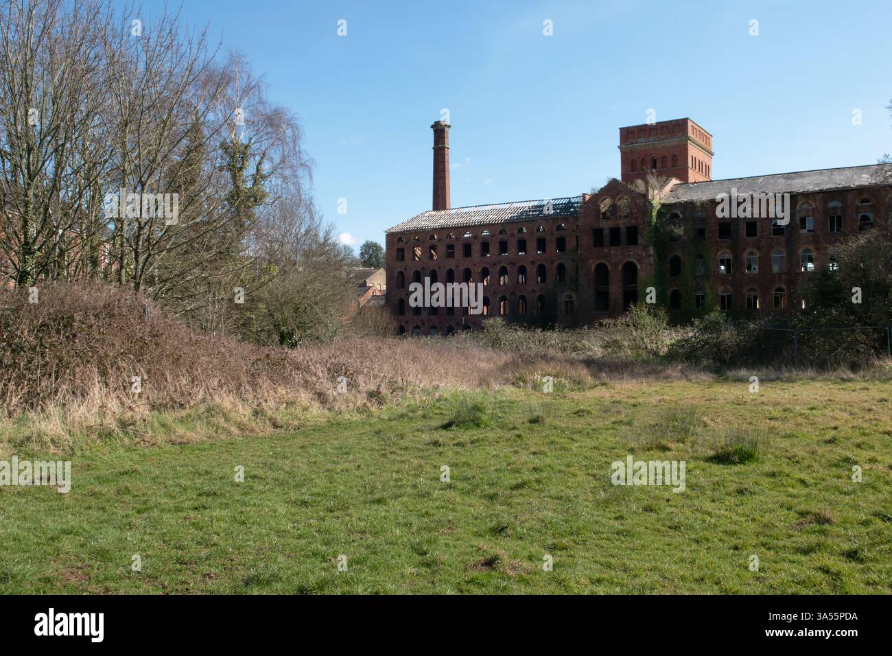 The derelict Tone Works, Wellington, Somerset, England Stock Photo - Alamy