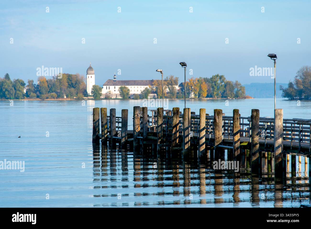 Chiemsee Freshwater Lake in Bavaria - Germany Stock Photo - Alamy