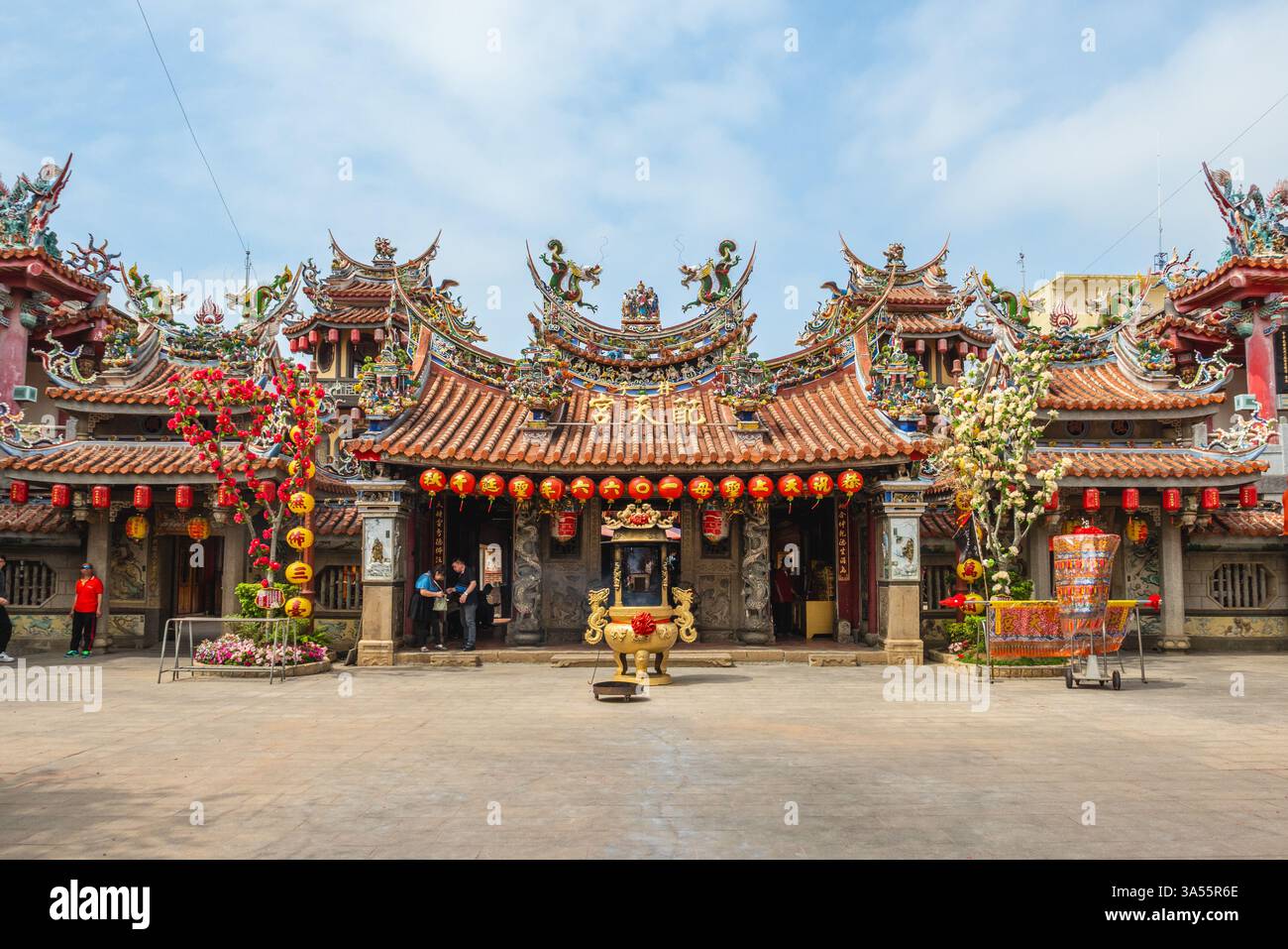March 15, 2025: Peitian Temple, a temple of the folk goddess Mazu in ...