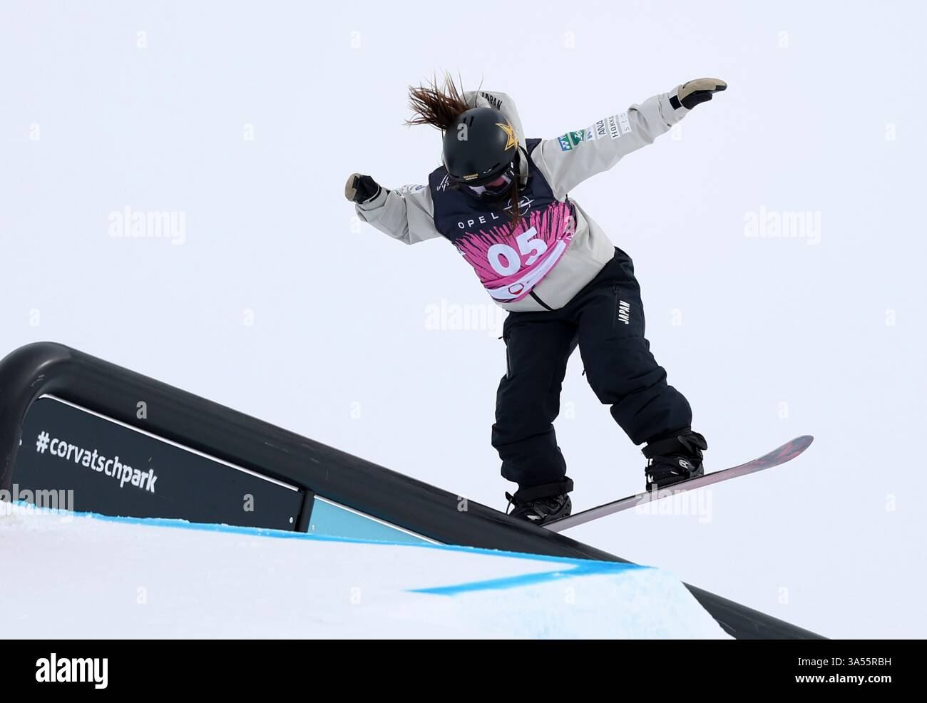 IWABUCHI Reira of Japan performs in the women's slopestyle at the ...