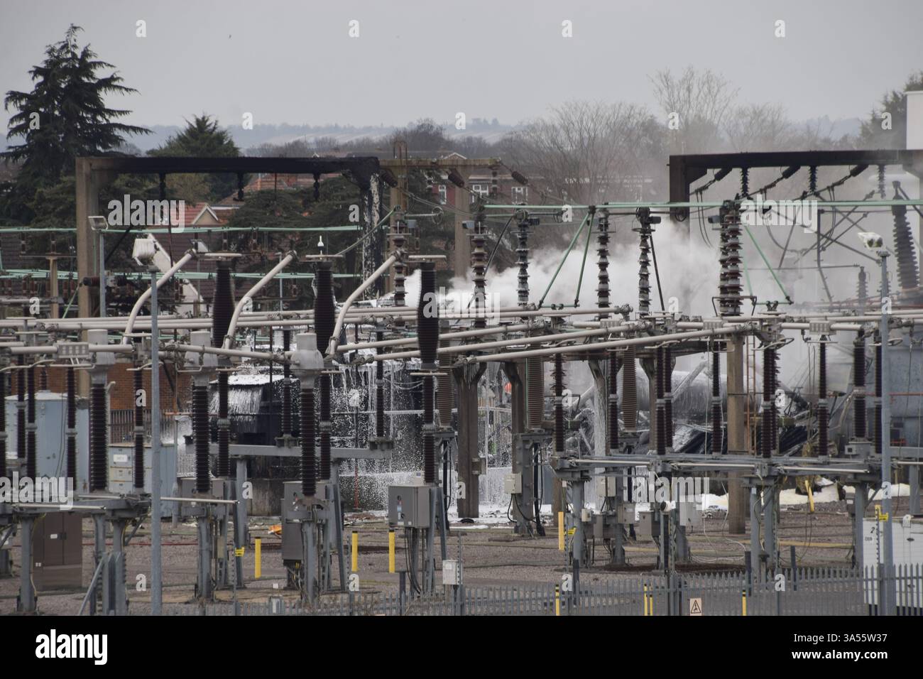 North hyde electricity substation hi-res stock photography and images ...