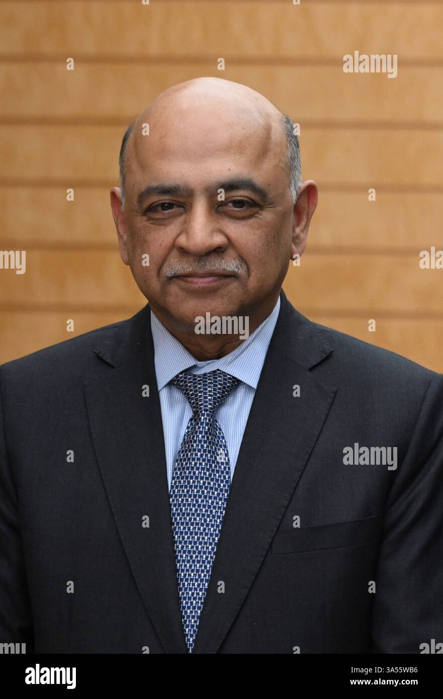 CEO of IBM Arvind Krishna visits at Prime Minister's office in Tokyo ...