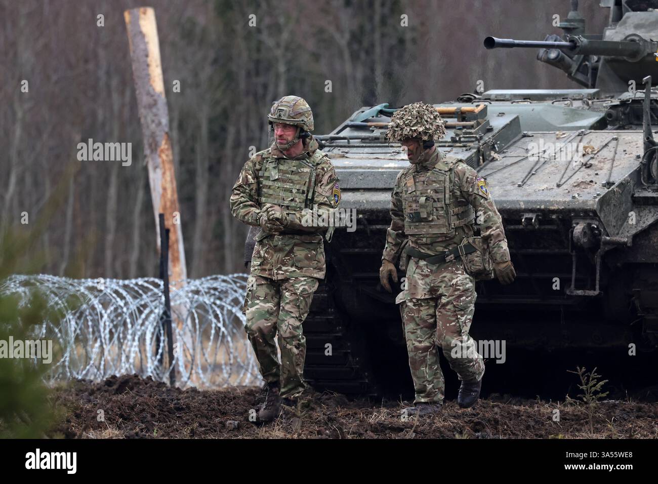 The Prince of Wales, Colonel-in-Chief, Mercian Regiment, by a Warrior ...