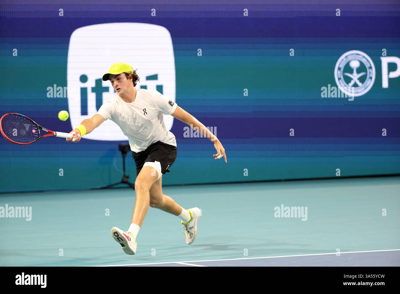Miami Gardens, Florida, USA. 20th Mar, 2025. Joao Fonseca of Brazil ...