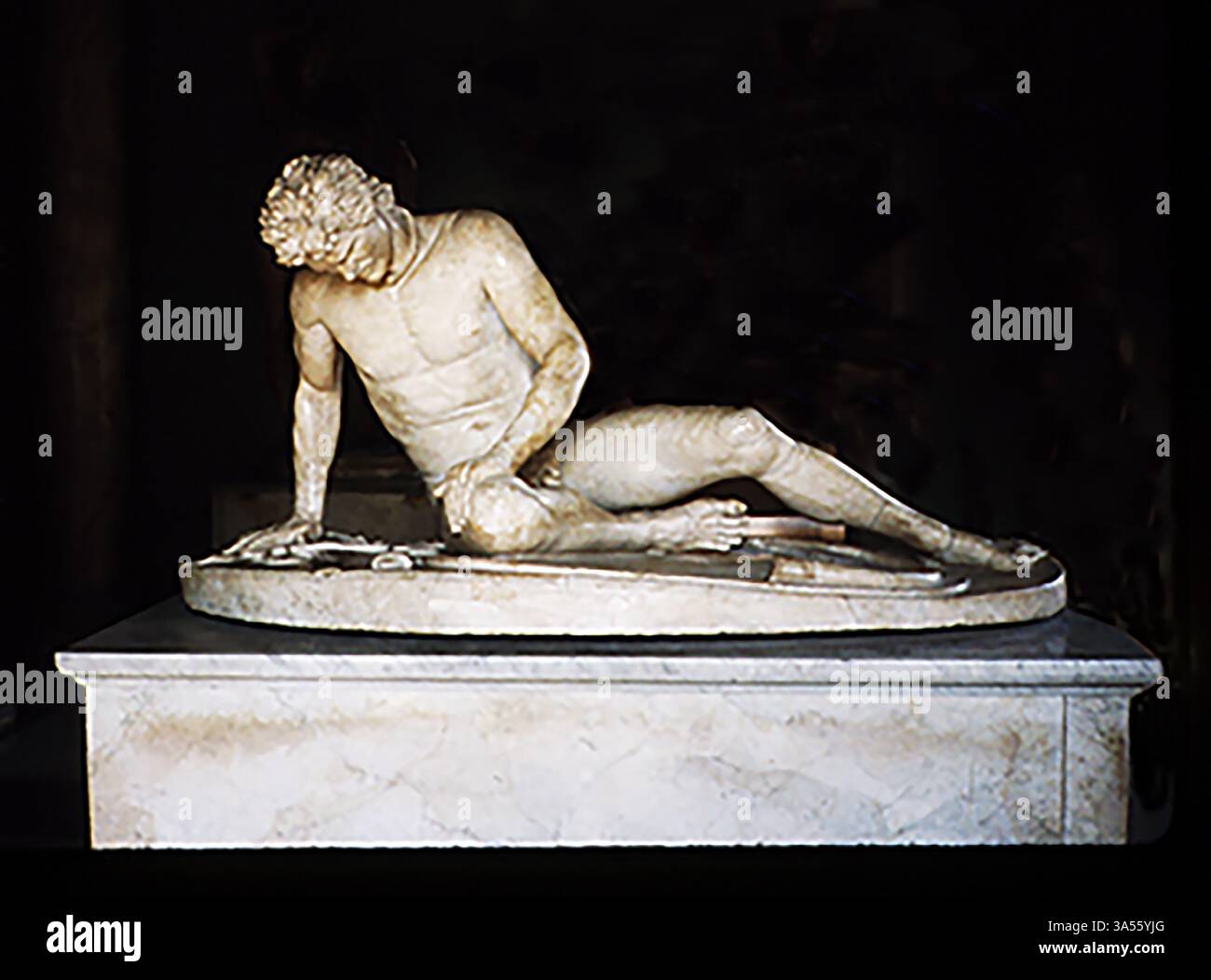 This 1974 photo shows the sculpture titled "The Dying Gaul." Created in ...