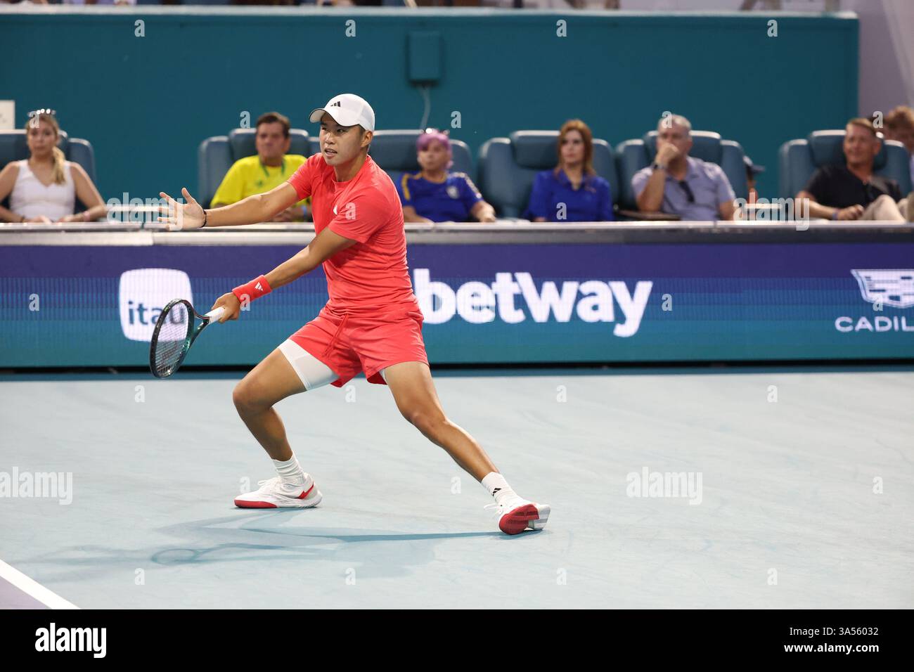 Miami Gardens, Florida, USA. 20th Mar, 2025. Joao Fonseca of Brazil ...