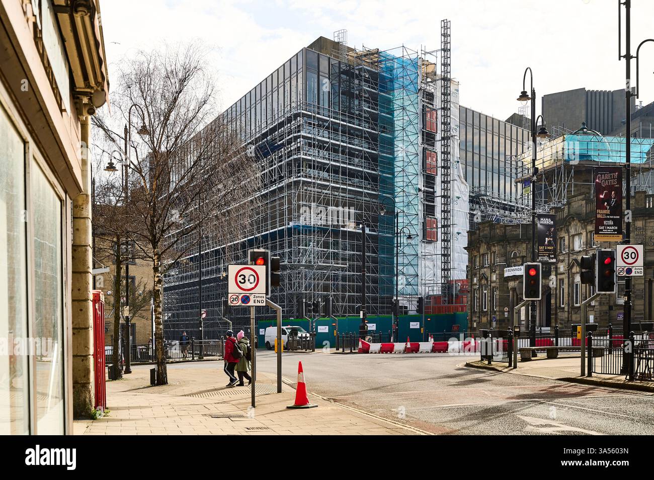 The Halifax Building,Trinity Street,Halifax, undergoing construction ...