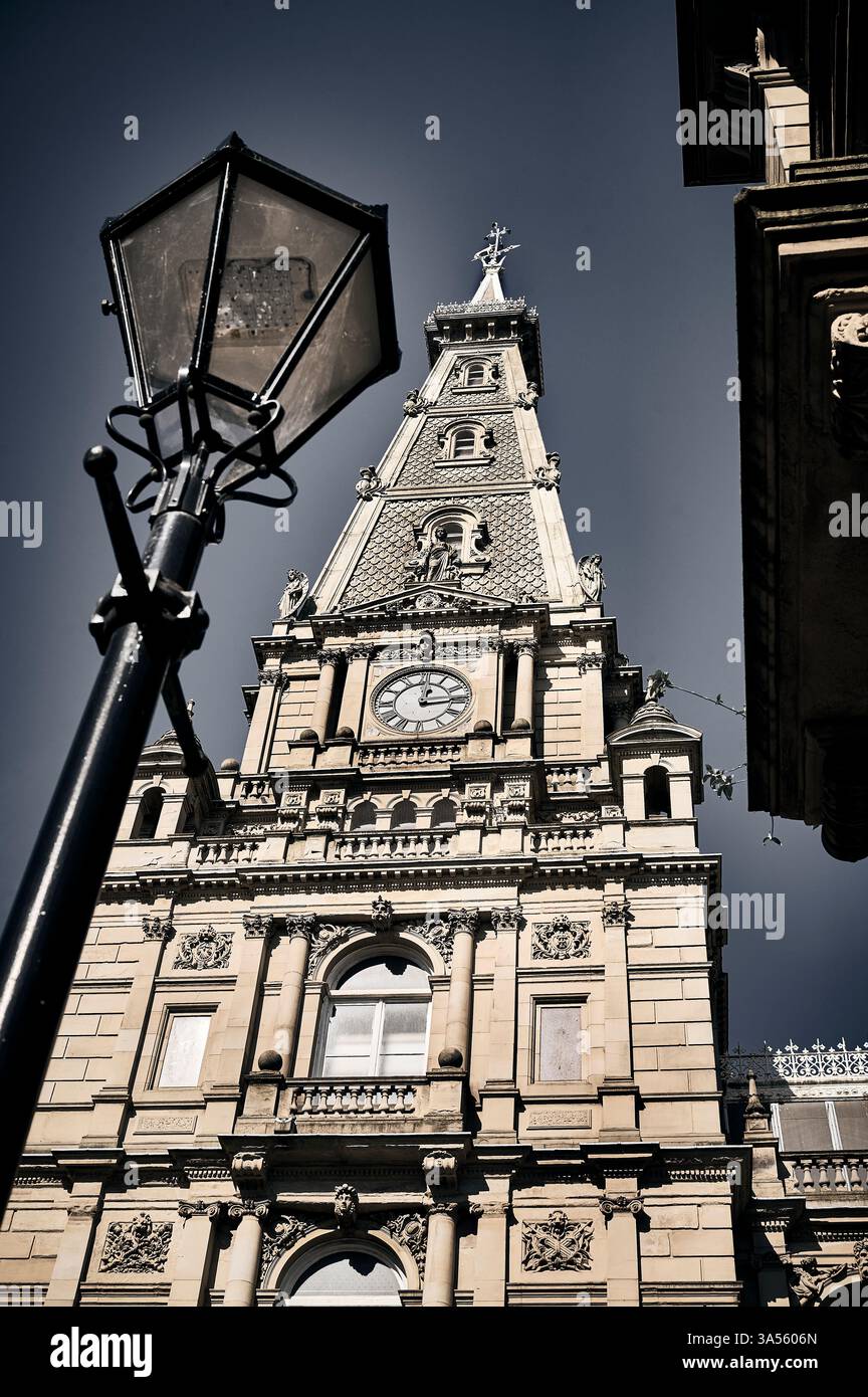 Halifax town hall Calderdale,UK Stock Photo - Alamy