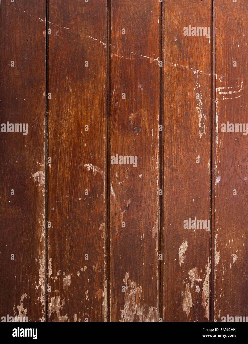 Image of aged brown wood panel wall Stock Photo - Alamy